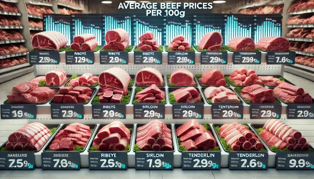 牛ヒレ肉100gの値段はスーパーでいくら？相場と選び方を解説 | うしたん